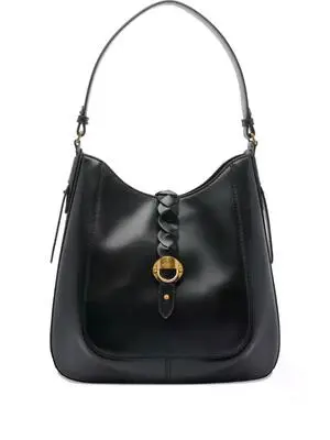 Isabel Marant Étoile Altay Braided-detail Shoulder Bag - Black
