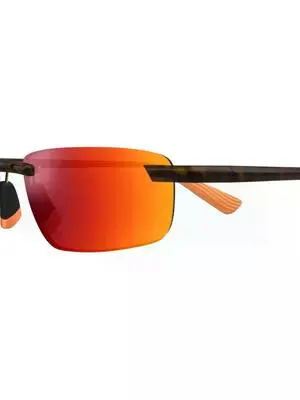 Maui Jim Rectangular Rimless Sunglasses