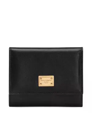 Dolce & Gabbana Plongé Calfskin Wallet - Black