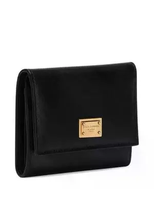 Dolce & Gabbana Plongé Calfskin Wallet - Black