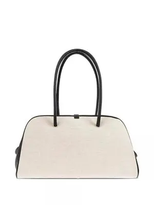 Jacquemus Le Turismo Linen Tote Bag - Neutrals