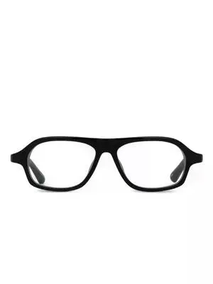 Jacquemus Geometric Frame Glasses - Black
