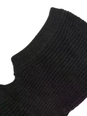 LEMAIRE Ribbed Knit Balaclava