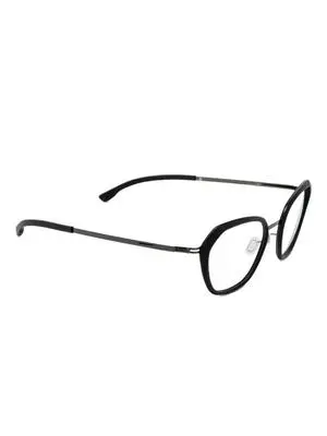 IC! BERLIN Geometric Frame Glasses With Metal Arms