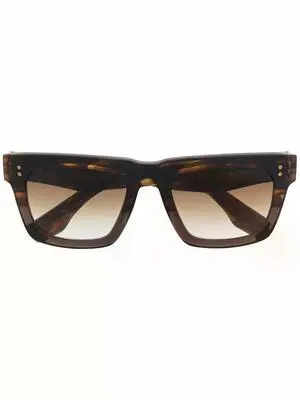 Dita Mastix Square Sunglasses Brown