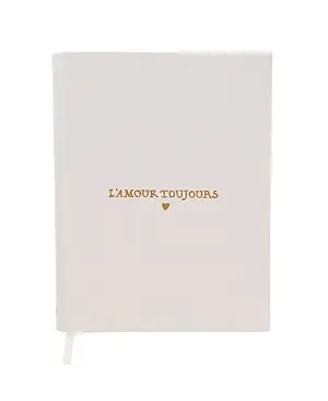 JULISKA L'amour Toujours Embossed Journal - Gold