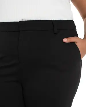LIVERPOOL Kelsey High Rise Trousers - Black
