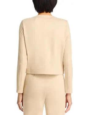 Misook Zip Front Jacket - Biscotti