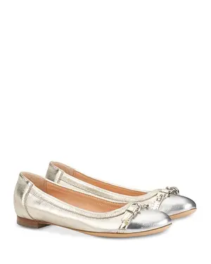 Agl Silver Tone Shoes For Women
