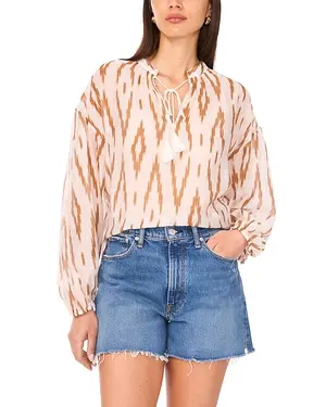 Vince Camuto Tie Neck Blouses