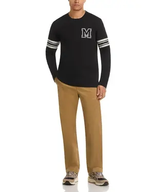 Moncler Long Sleeve Varsity Tee
