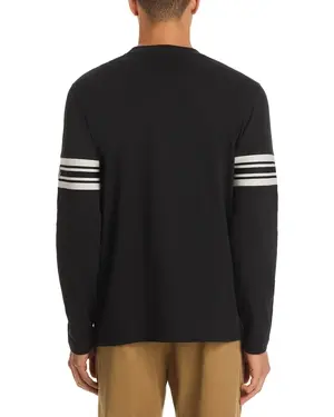 Moncler Long Sleeve Varsity Tee