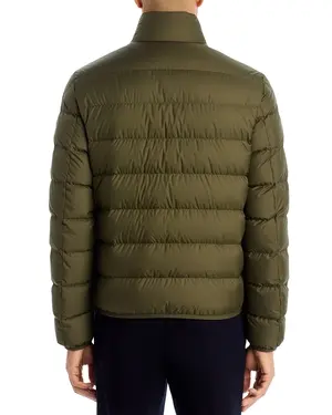 Moncler Baudinet Quilted Down Jacket - Dark Green