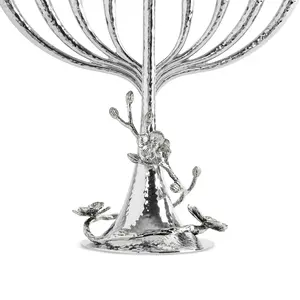 Michael Aram White Orchid Menorah