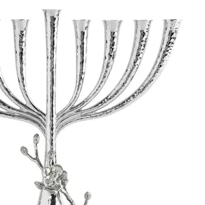 Michael Aram White Orchid Menorah