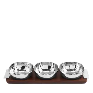 Michael Aram Reflective Triple Bowl