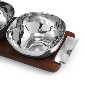 Michael Aram Reflective Triple Bowl