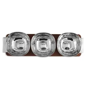 Michael Aram Reflective Triple Bowl