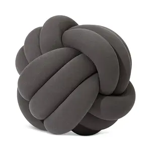 BEARABY Hugget Weighted Knot Pillow, Large 3 Lb - Asteroid Grey