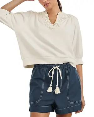 Rails Notch Neck Blouses