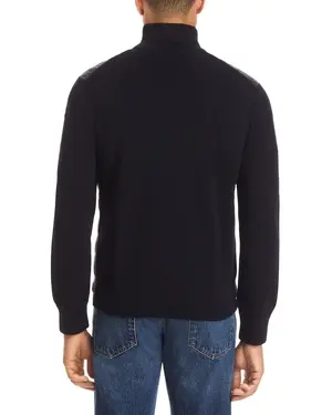 Moncler Padded Zip Up Cardigan - Navy