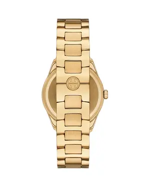 Tory Burch The Miller Watch, 34mm - Silver/gold