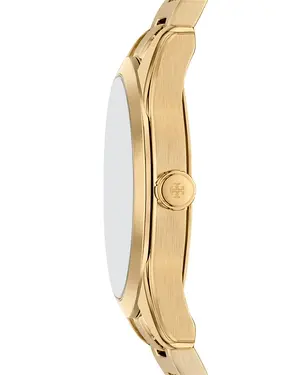 Tory Burch The Miller Watch, 34mm - Silver/gold
