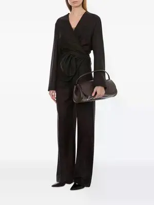 Alberta Ferretti Wrap-effect Coat