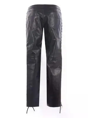 Isabel Marant Étoile Lace-up Leather Trousers