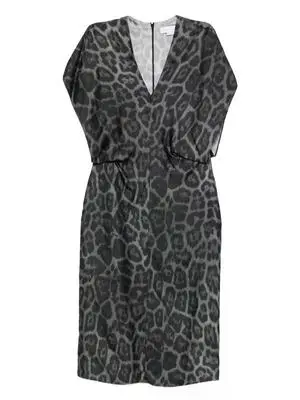 Stella Mccartney Animal Print Day Dresses