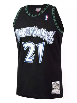 Mitchell & Ness X Nba Swingman Minnesota Timberwolves Kevin Garnett Tank Top - Black