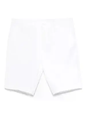 BOSS Water-repellent Chino Shorts - White