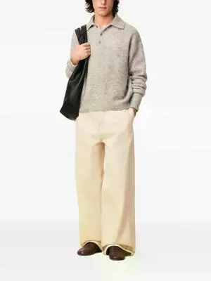 AMI Paris Wide Fit Cotton Jeans