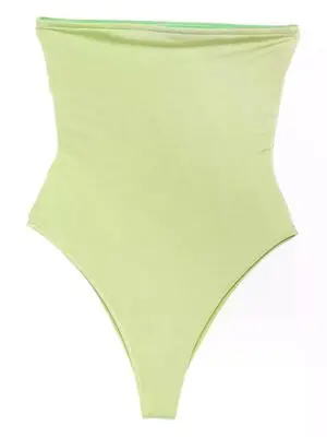ROBERTA EINER X Kiss ‘n Thrill Matilda Strapless Swimsuit - Green