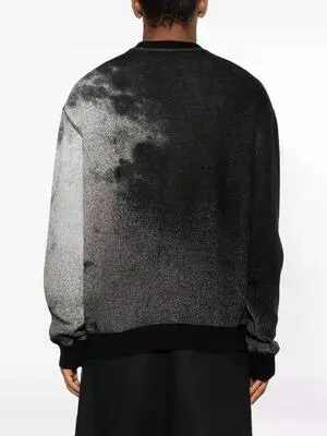 Palm Angels Graphic Print Cotton Sweatshirt