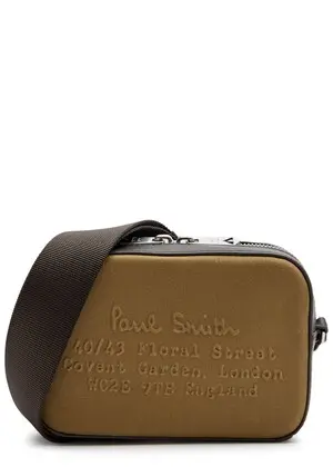 Paul Smith Flight Logo Canvas Cross-body Bag - Brown