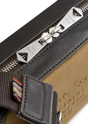 Paul Smith Flight Logo Canvas Cross-body Bag