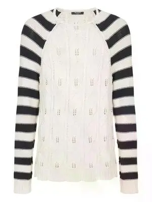 Balmain Cable-knit Jumper
