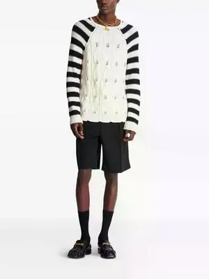 Balmain Cable-knit Jumper