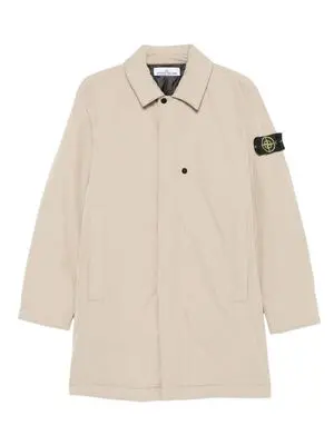 Stone Island Mid Length Coats For Men