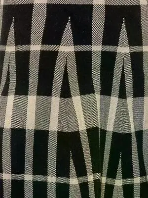 MSGM Checked Pleated Skirt