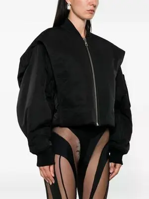 JEAN PAUL GAULTIER Zip-fastening Cropped Bomber Jacket
