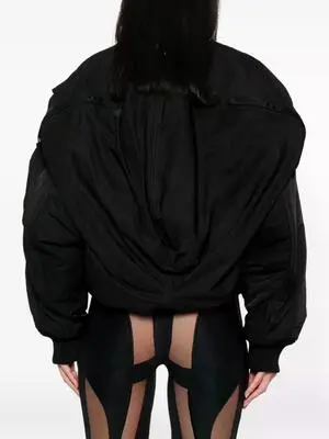 JEAN PAUL GAULTIER Zip-fastening Cropped Bomber Jacket