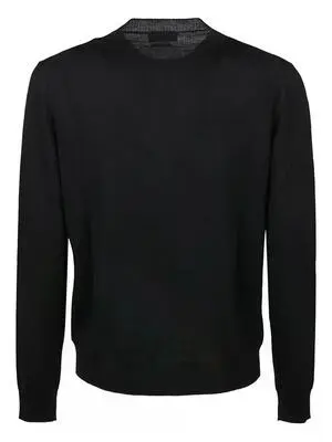 BALLANTYNE Knitted Jumper - Black