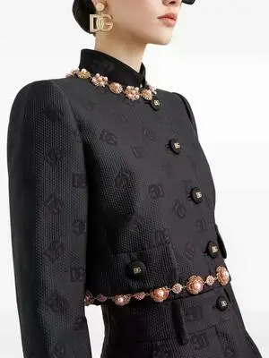 Dolce & Gabbana Dna Dg Logo-jacquard Jacket