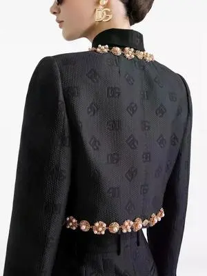 Dolce & Gabbana Dna Dg Logo-jacquard Jacket