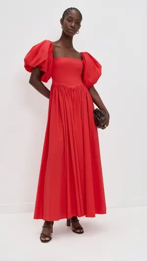 Caroline Constas Christina Gown - High Risk Red