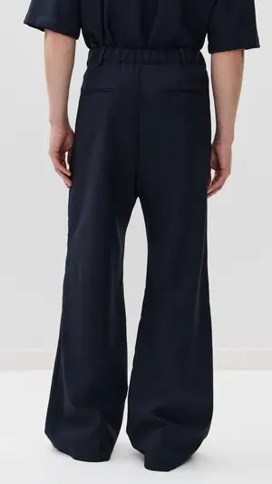 Marni Tropical Wool Wide-leg Trousers