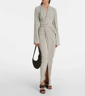 Rick Owens Wrap Maxi Dress