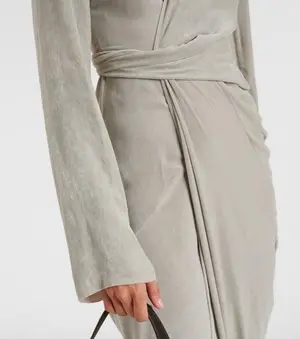 Rick Owens Wrap Maxi Dress